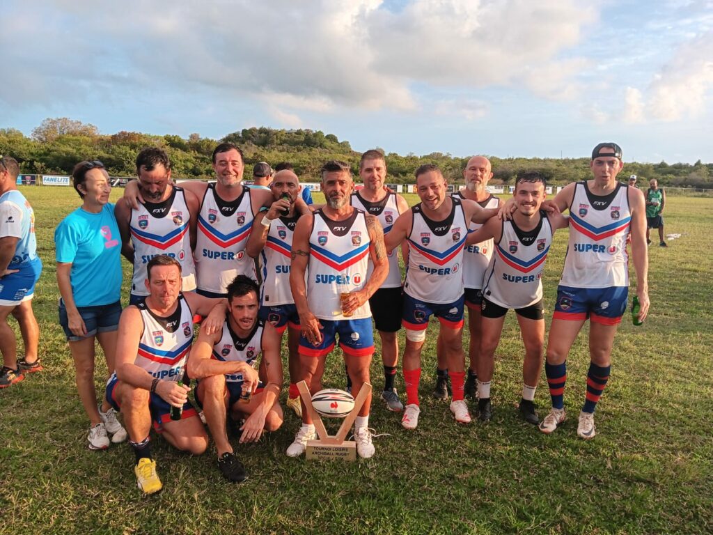 Les vétérans CHAMPIONS du tournoi de SXM