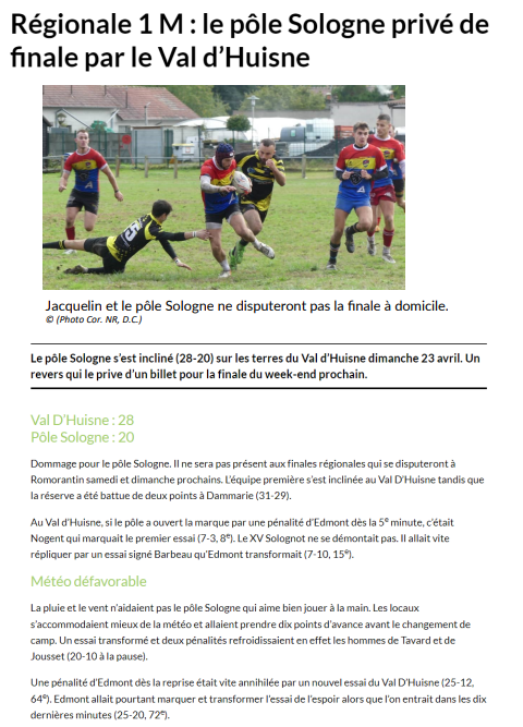 LE PÔLE PRIVE DE FINALE