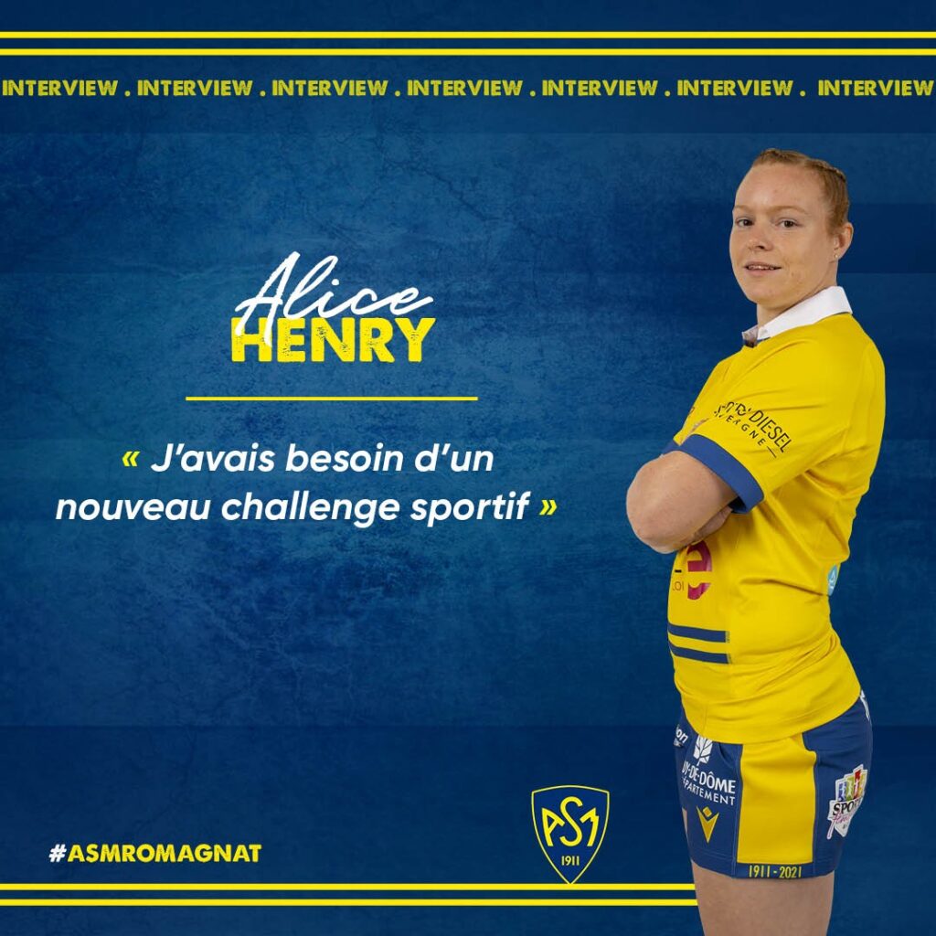 Alice Henry : « J’avais besoin d’un nouveau challenge sportif