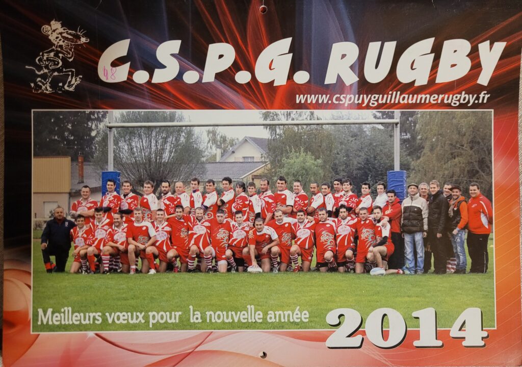 Les calendriers du CSPG Rugby