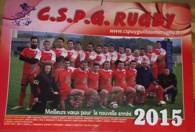 Les calendriers du CSPG Rugby
