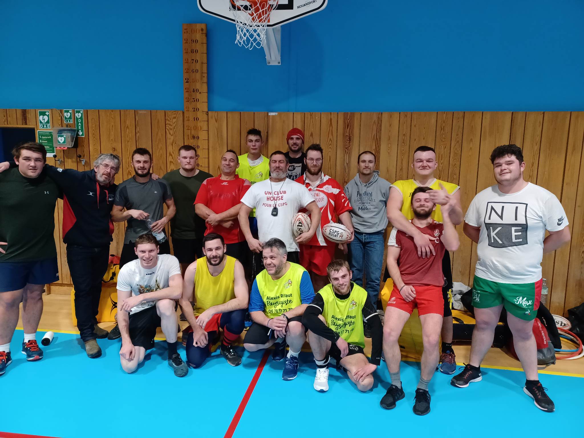 Les coeurs vaillants au Gymnase Marcel Robin