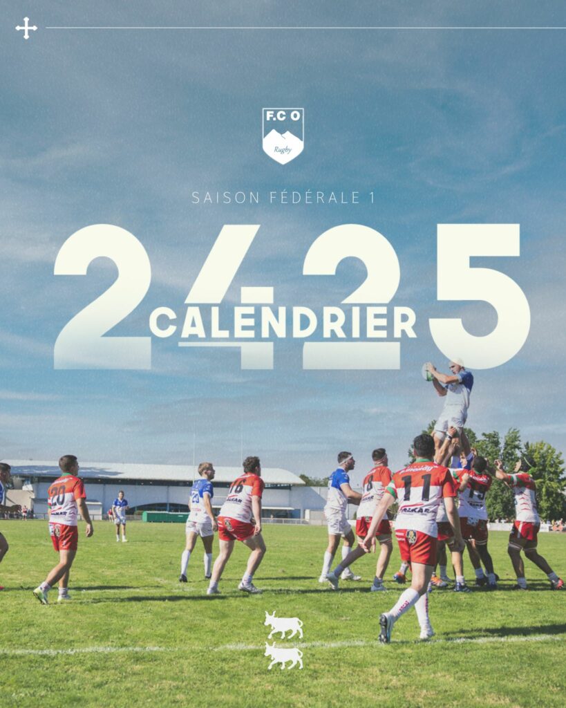 Découvrez le calendrier 2024-2025