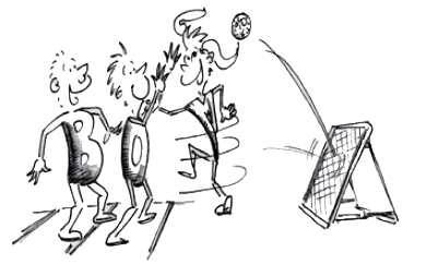 Un petit nouveau dans le multisport du JAS : le TCHOUKBALL