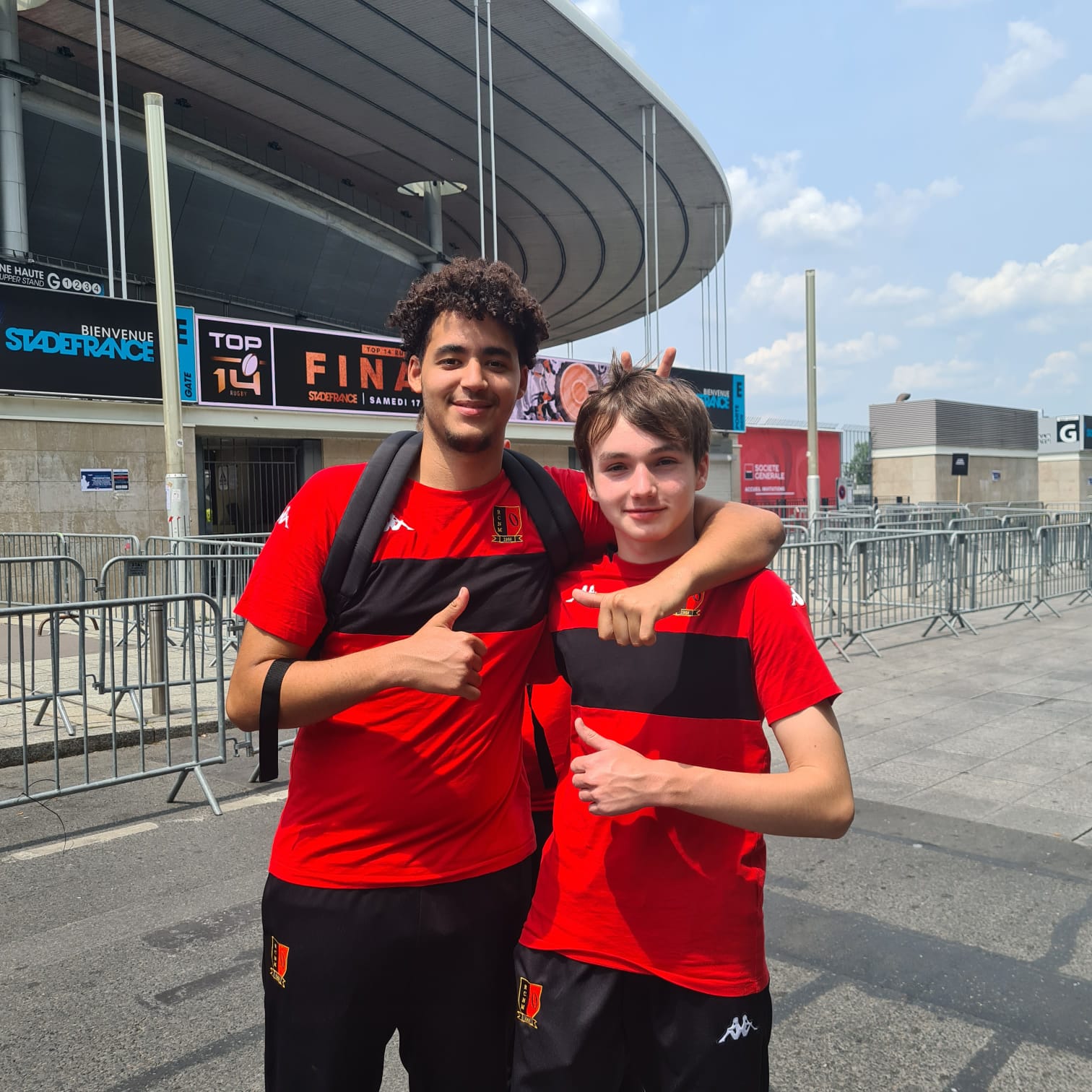 Le RCNM a participé à la finale du TOP 14