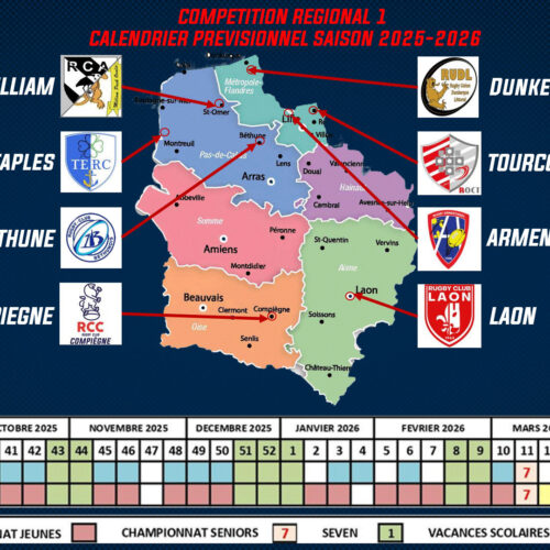 Site officiel du club de rugby R C Compiegnois