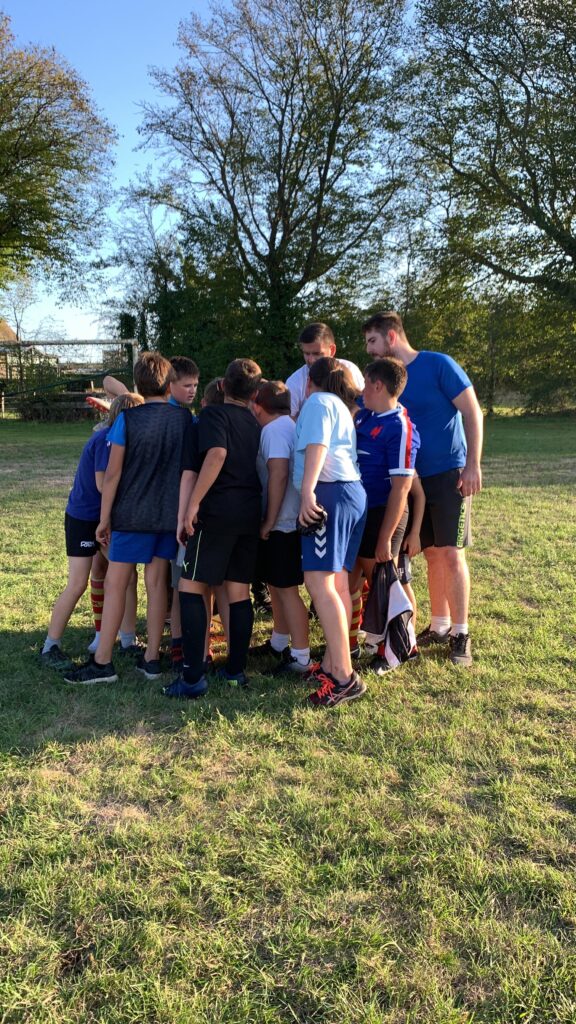 ENTRAÎNEMENTS ÉCOLE DE RUGBY