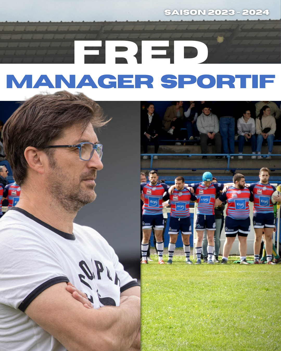 Senior : Fred Vincent nouveau manager sportif
