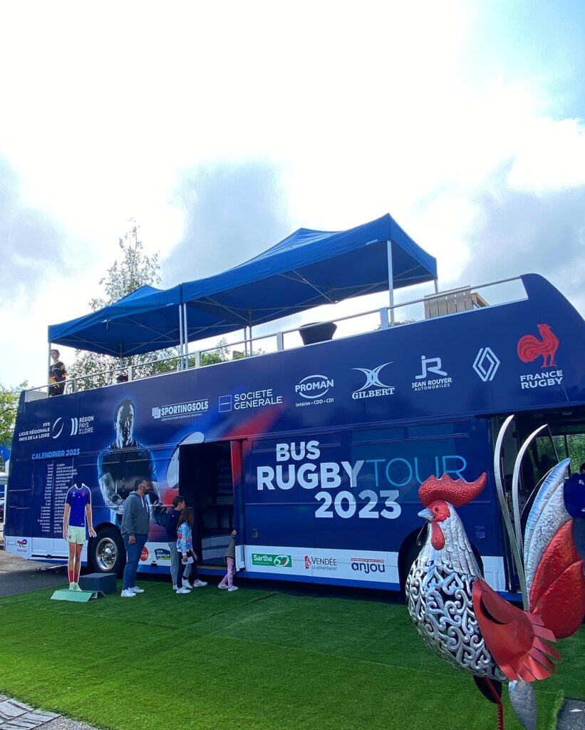 Le Bus Rugby Tour à St Seb