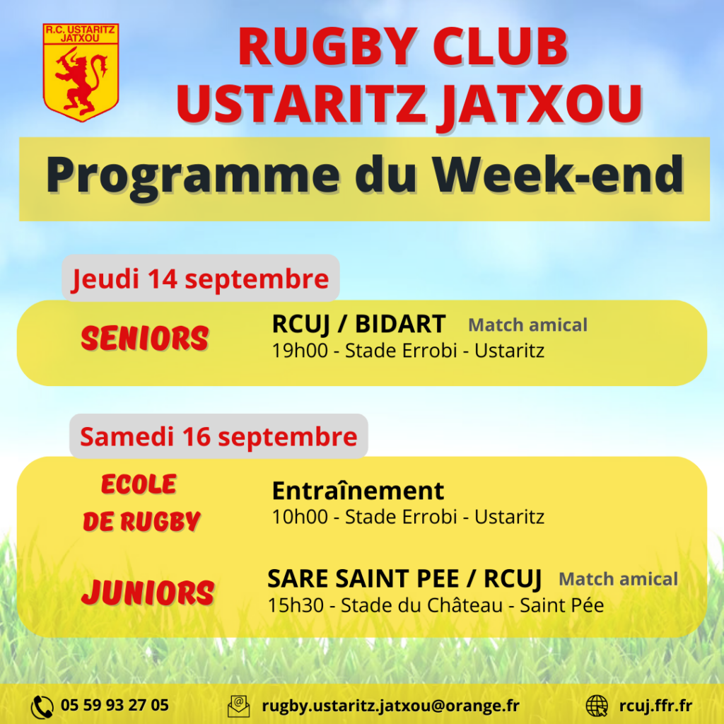 Le Programme Du Week End