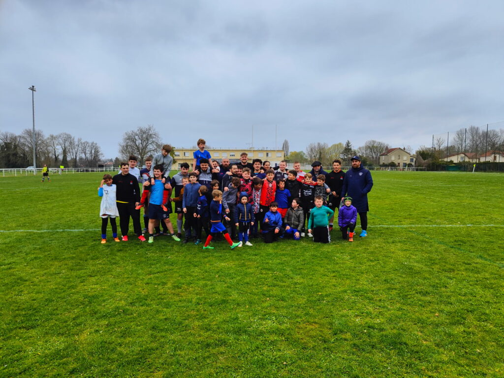 🏉 Un match intense sous le regard de l’École de Rugby