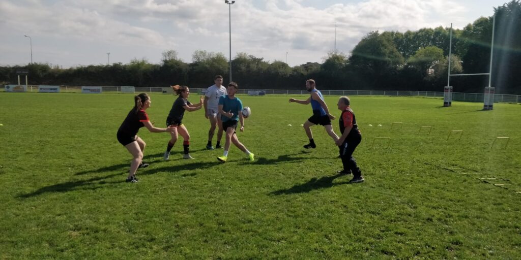 La section rugby à 5 a fait ses premiers pas
