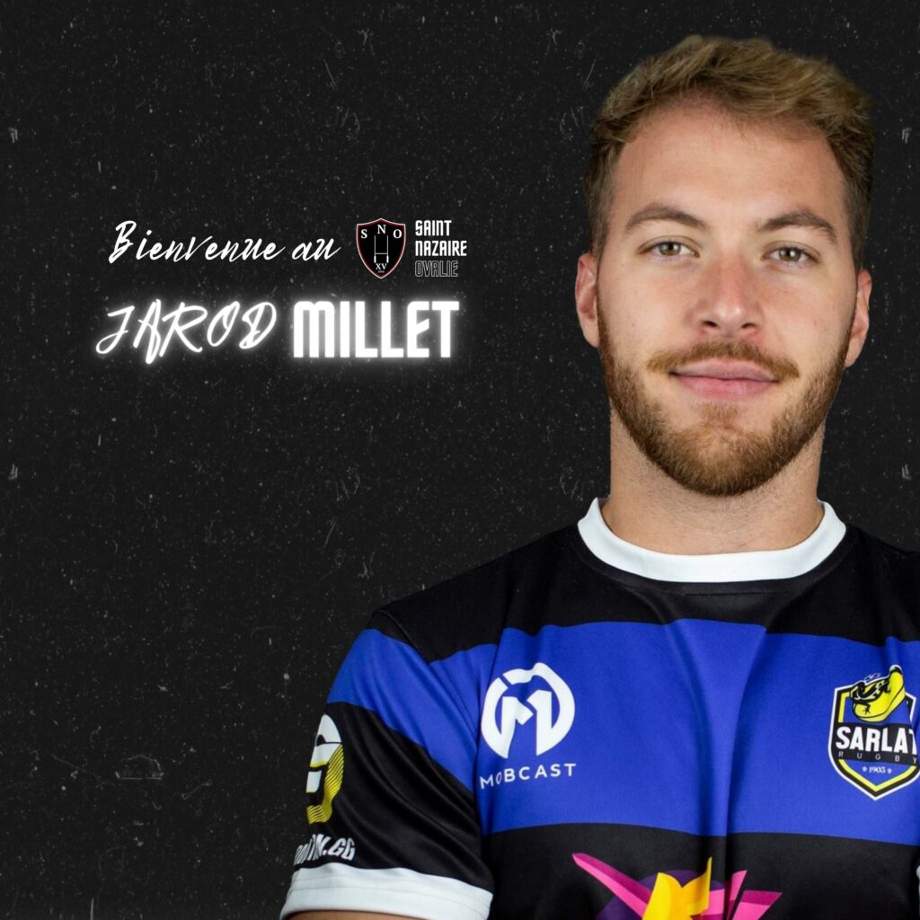 Jarod Millet est nazairien