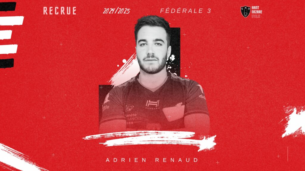 Recrue 2024/2025 : Adrien Renaud