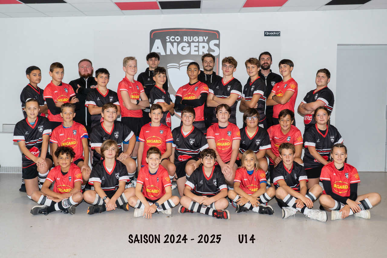 classement U14 - SCO Rugby Angers