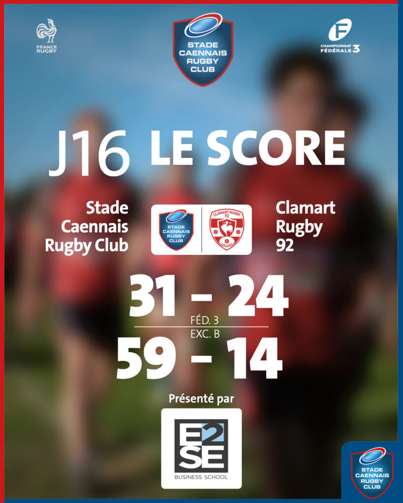 Double victoire des Seniors du SCRC face à Clamart Rugby 92