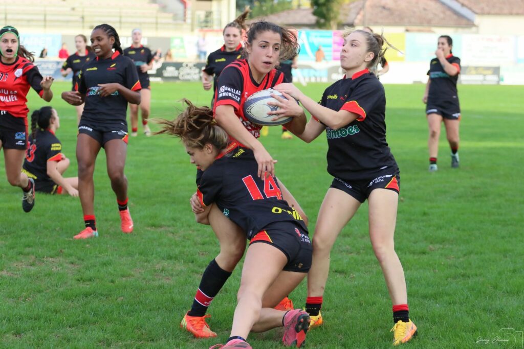 Début d’année réussie pour les filles du SOM Rugby