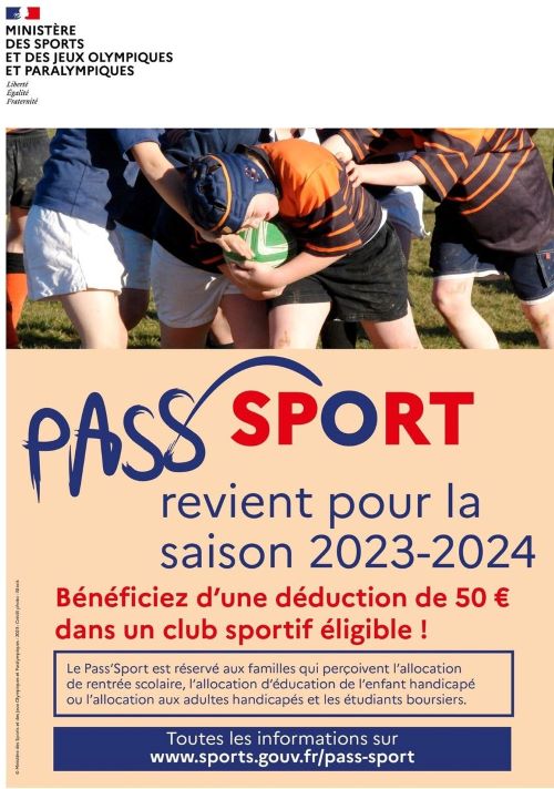 Le PASS SPORT est de retour!